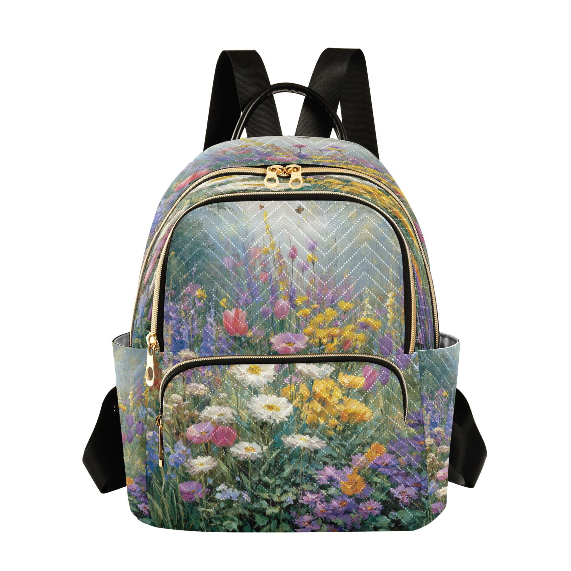Fashion Quilted Backpack for Women Lightweight Travel Daypack Casual ...