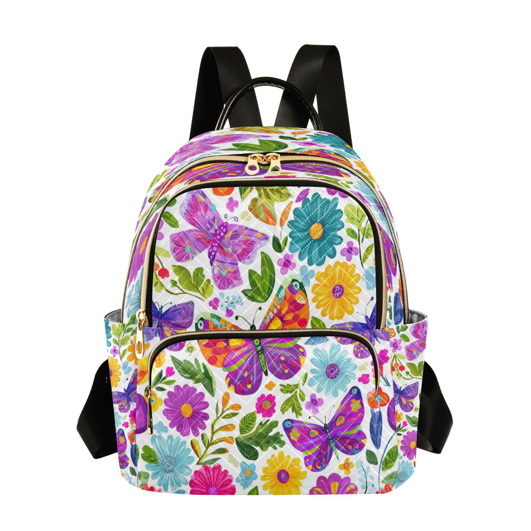Fashion Quilted Backpack for Women Lightweight Travel Daypack Casual ...