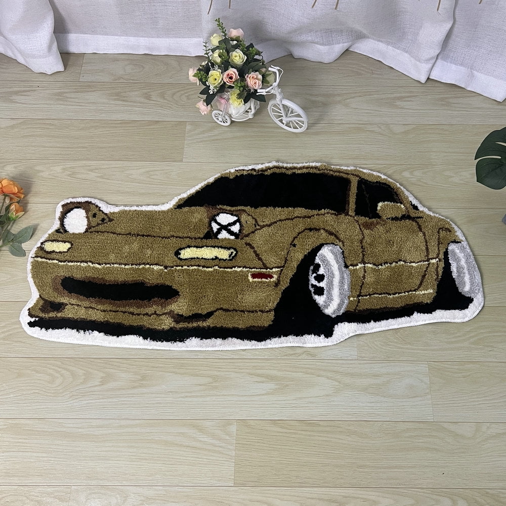 Fashion Racing Car Rugs Soft Tufting Sports Car Carpet Living Room ...