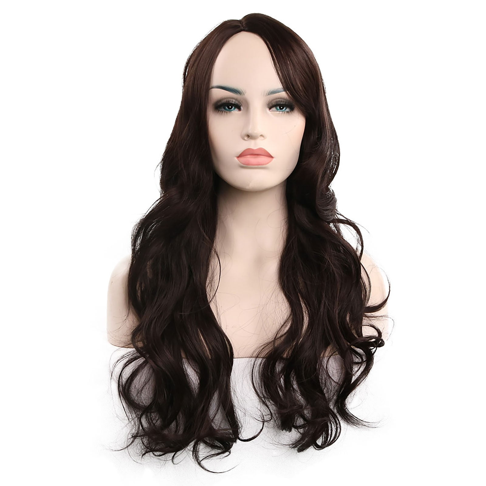 Fashion Realistic Wig Female Long Straight Hair Chemical Fiber Hair ...