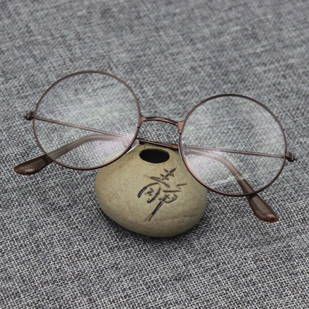 Fashion Retro Round Circle Eye Glasses Frames Men And Women Models ...