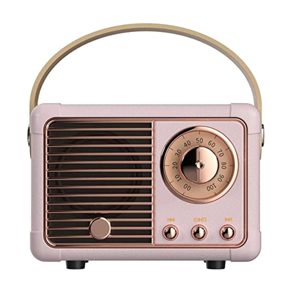 Fashion Retro Stereo Sound Portable Bluetooth Speaker Music Player Hifi ...