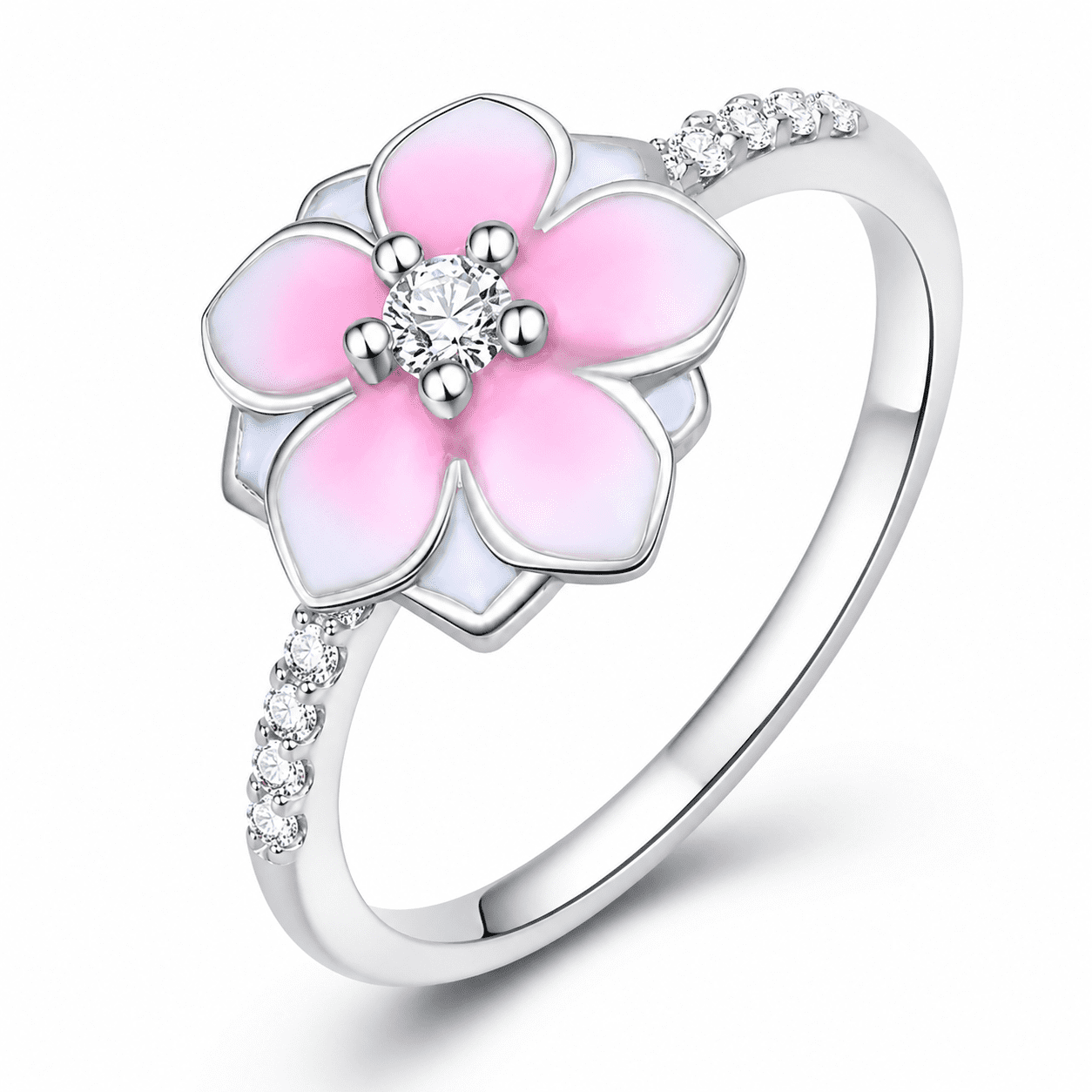 Fashion Ring, White Copper Finger Ring, Decorative Jewelry Accessory ...