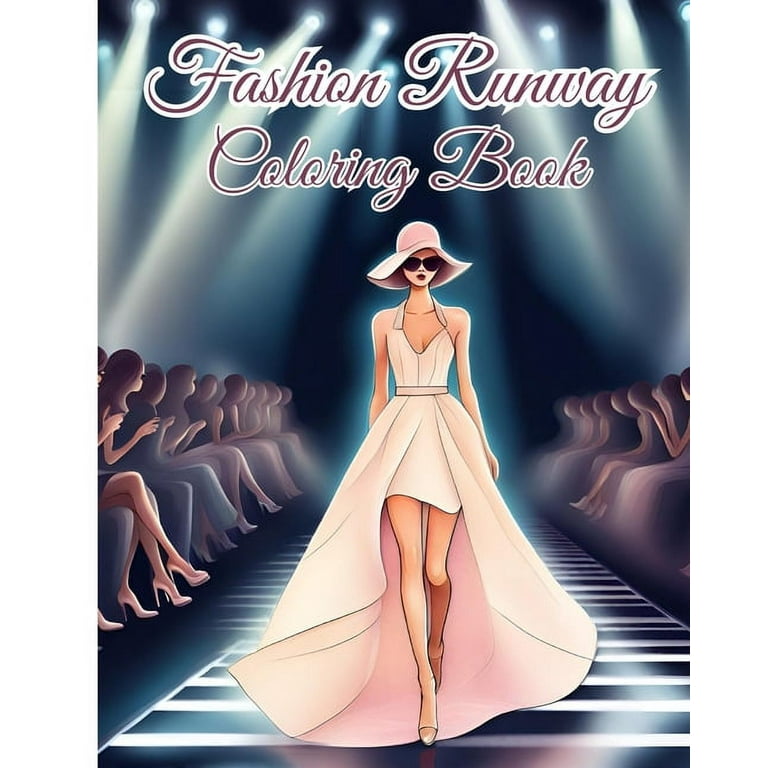 coloring pages for fashion