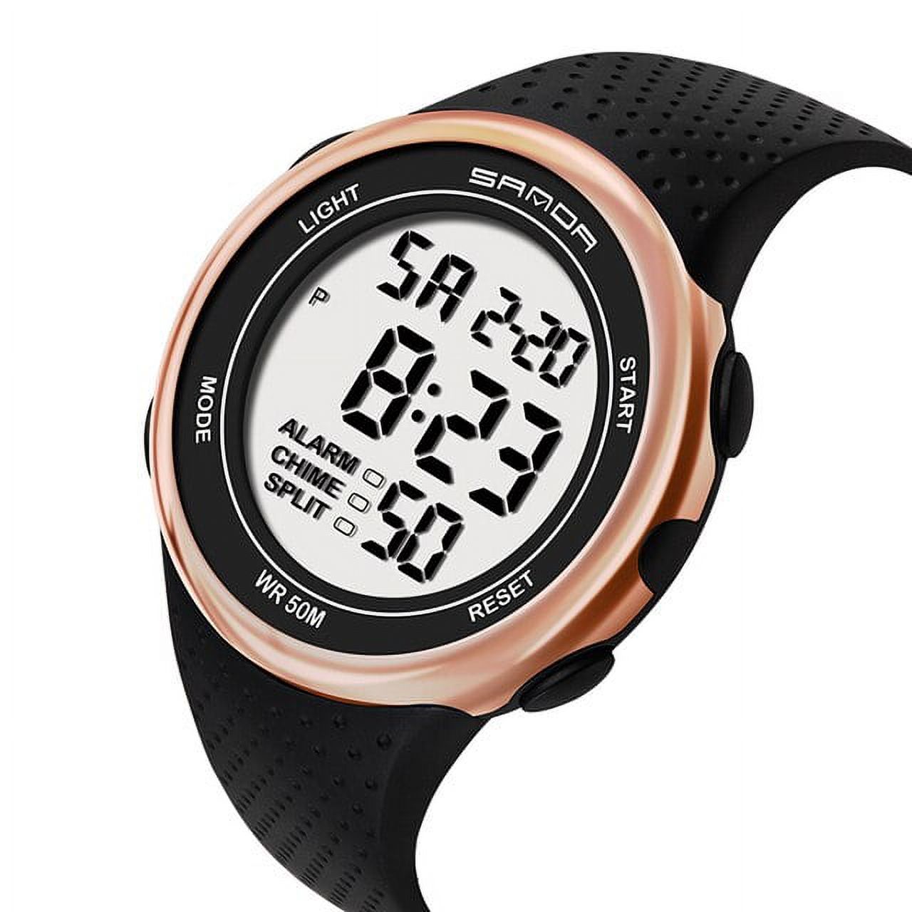 Fashion Sanda 375 Men's Watches Led Digital Clock Luxury Electronic ...