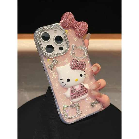 Fashion Sanrio Hello Kitty Phone Case for IPhone 12 13 14 15 16 Pro Max ...