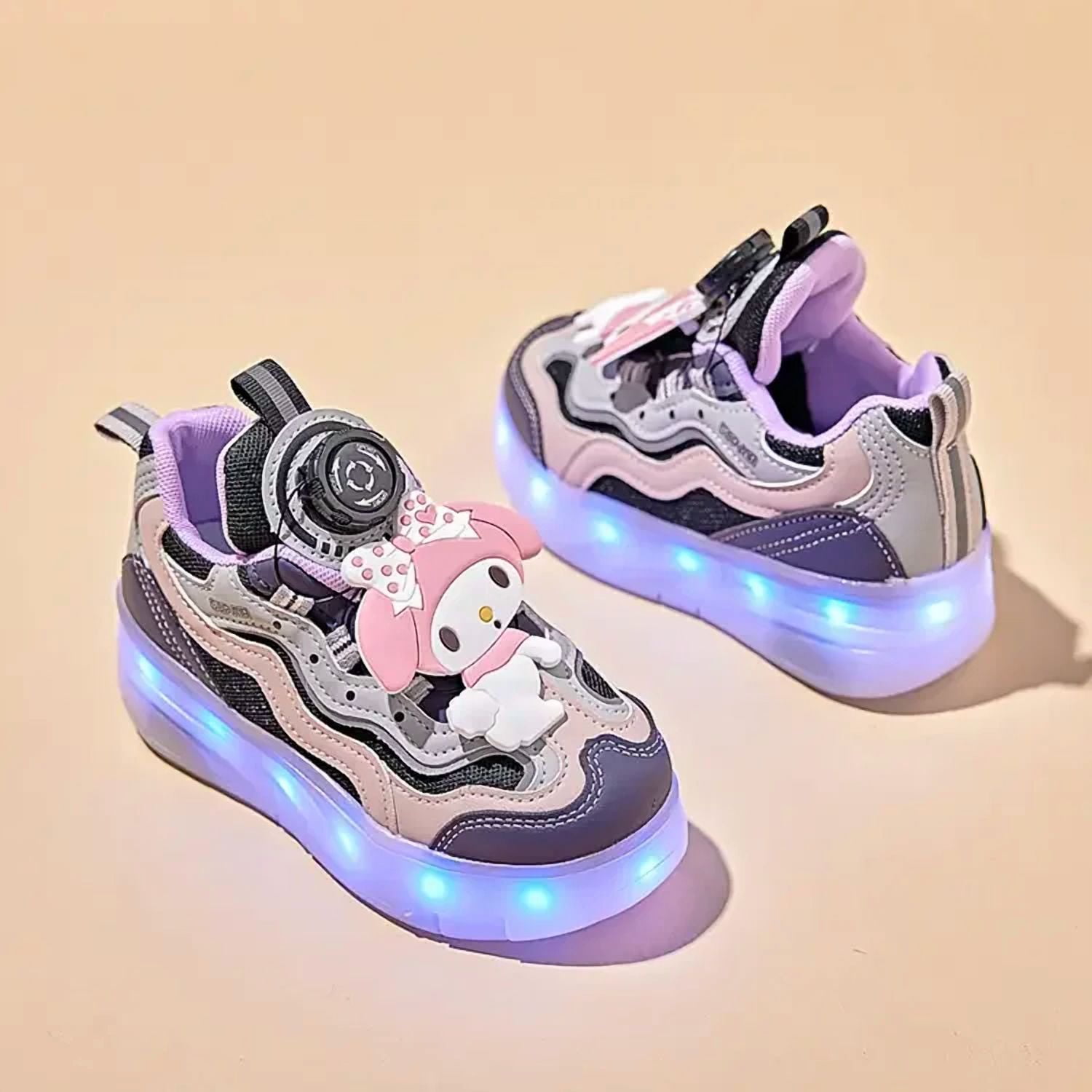 Fashion Sanrio Kuromi Melody Sports Walking Shoes Cute Sneakers Gift ...