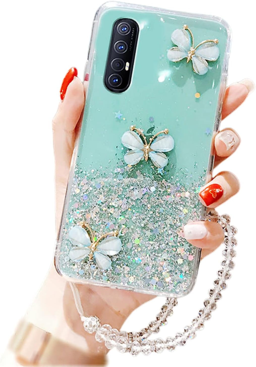 Fashion Shiny Exquisite Butterfly TPU Phone case for Samsung Galaxy S22 ...