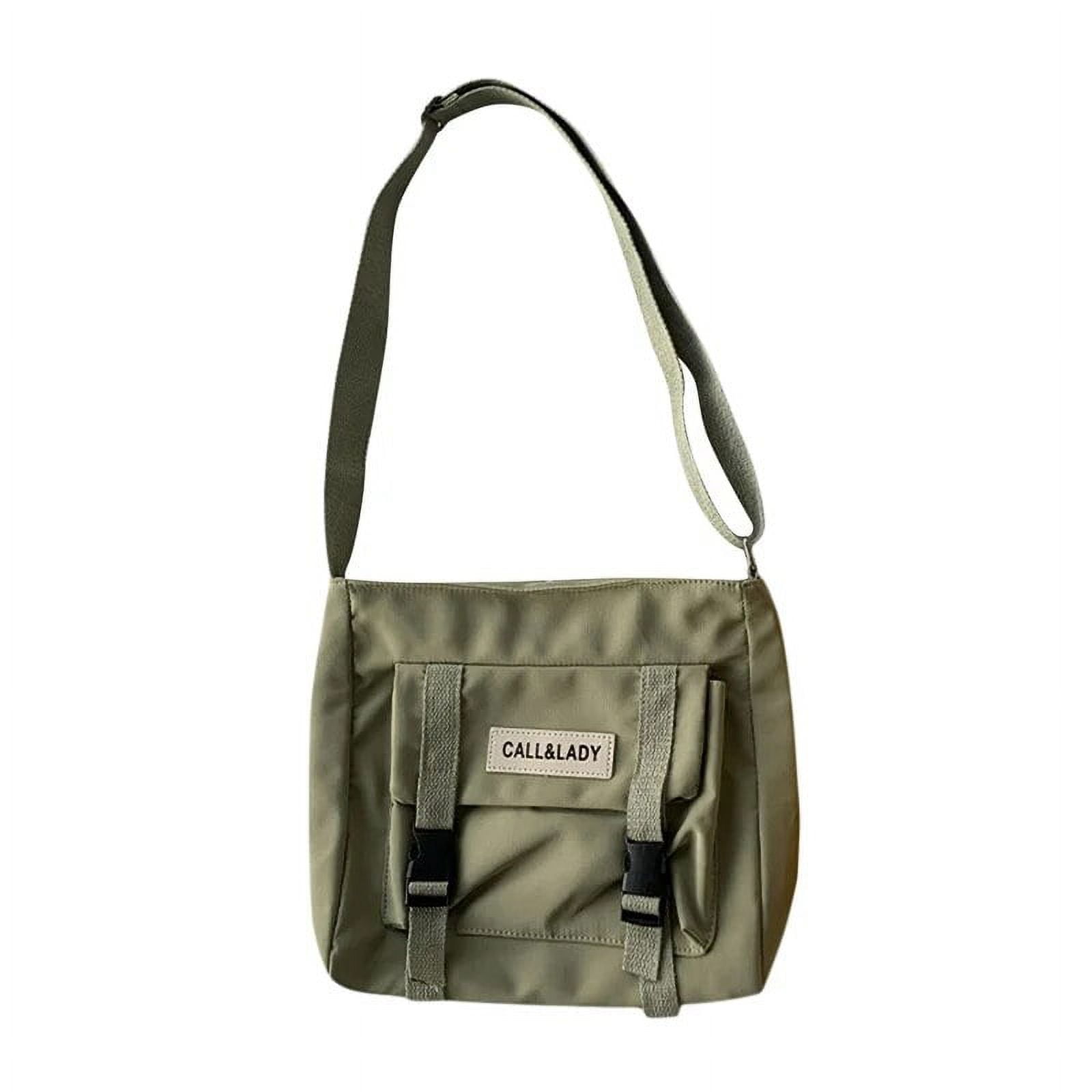 Fashion Simple Messenger Bag Women's South Korea Chic Postman Bag Lady ...