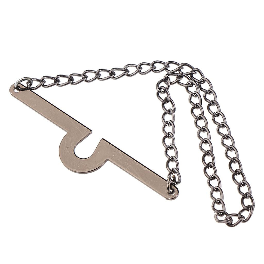 Fashion Single Loop Tie Tack Chains Necktie s for Men/Boy Jewelry Black ...
