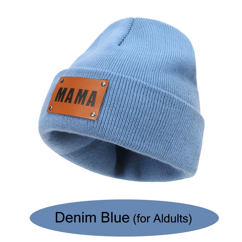 Fashion Skullies Hip Hop Warm Knitted Hat Women Knit Hat Winter Caps Beanies DENIM BLUE (FOR ...