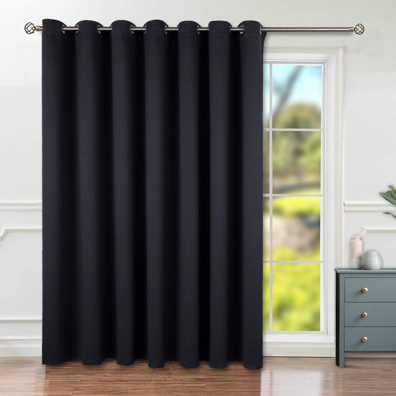 Sliding Door Blackout Curtains