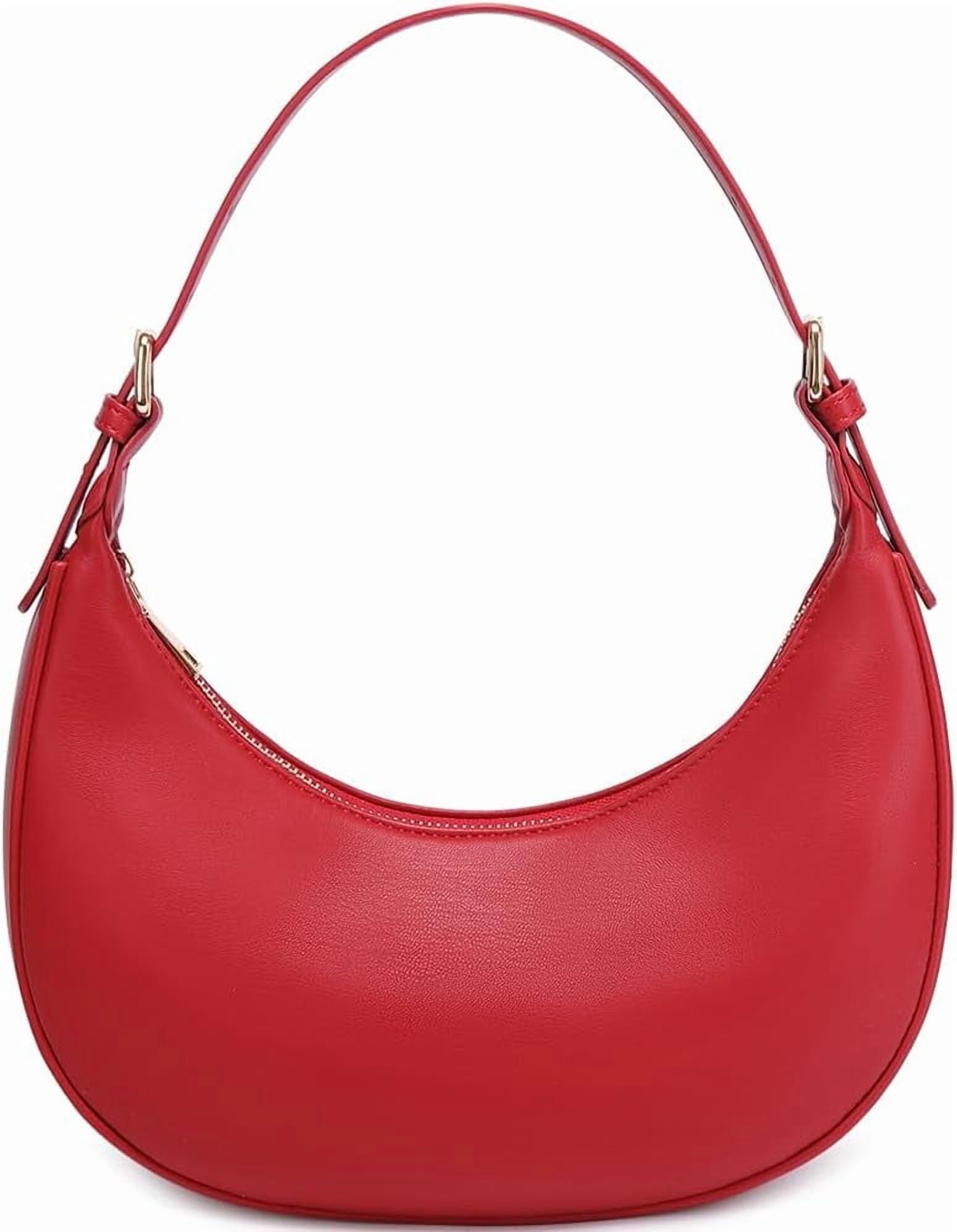Fashion Small Crescent Underarm Shoulder Bag for Women Trendy Purse ...
