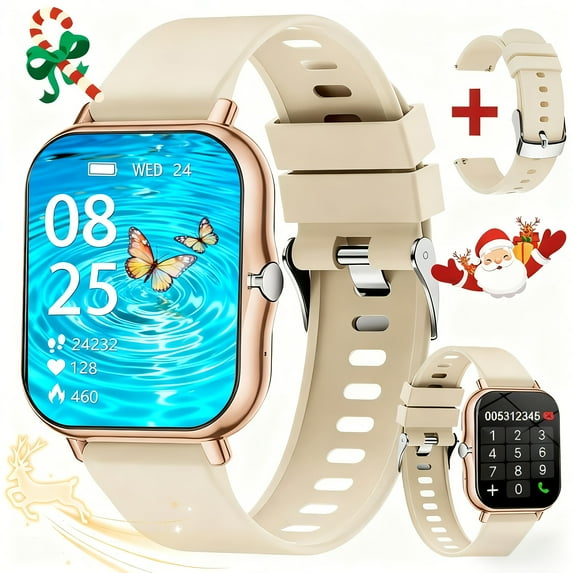 Fashion Smartwatch for Men & Women - 1.83 Inch Fitness Watch with Call ...