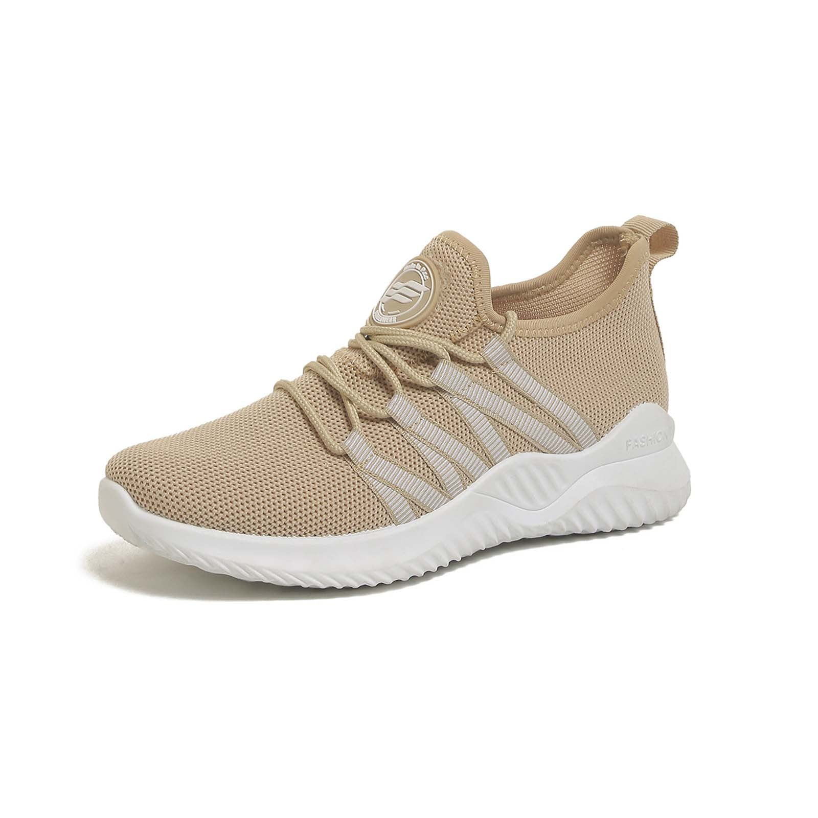 Fashion Sneakers Breathable Mesh Running Shoes Effortless Slip-On ...