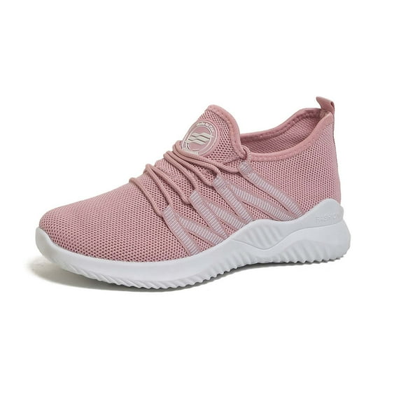 Fashion Sneakers Breathable Mesh Running Shoes Effortless Slip-On ...