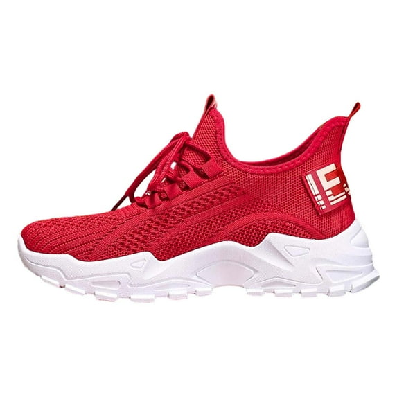 Fashion Sneakers Breathable Mesh Running Shoes Effortless Slip-On ...