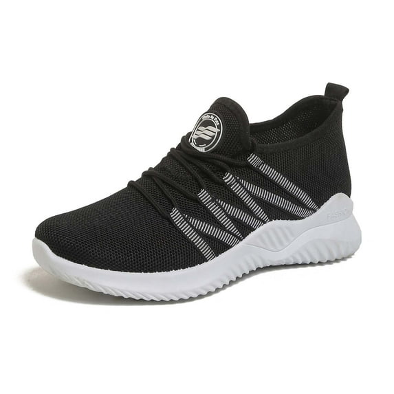 Fashion Sneakers Breathable Mesh Running Shoes Effortless Slip-On ...