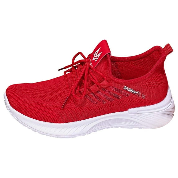 Fashion Sneakers Breathable Mesh Running Shoes Effortless Slip-On ...