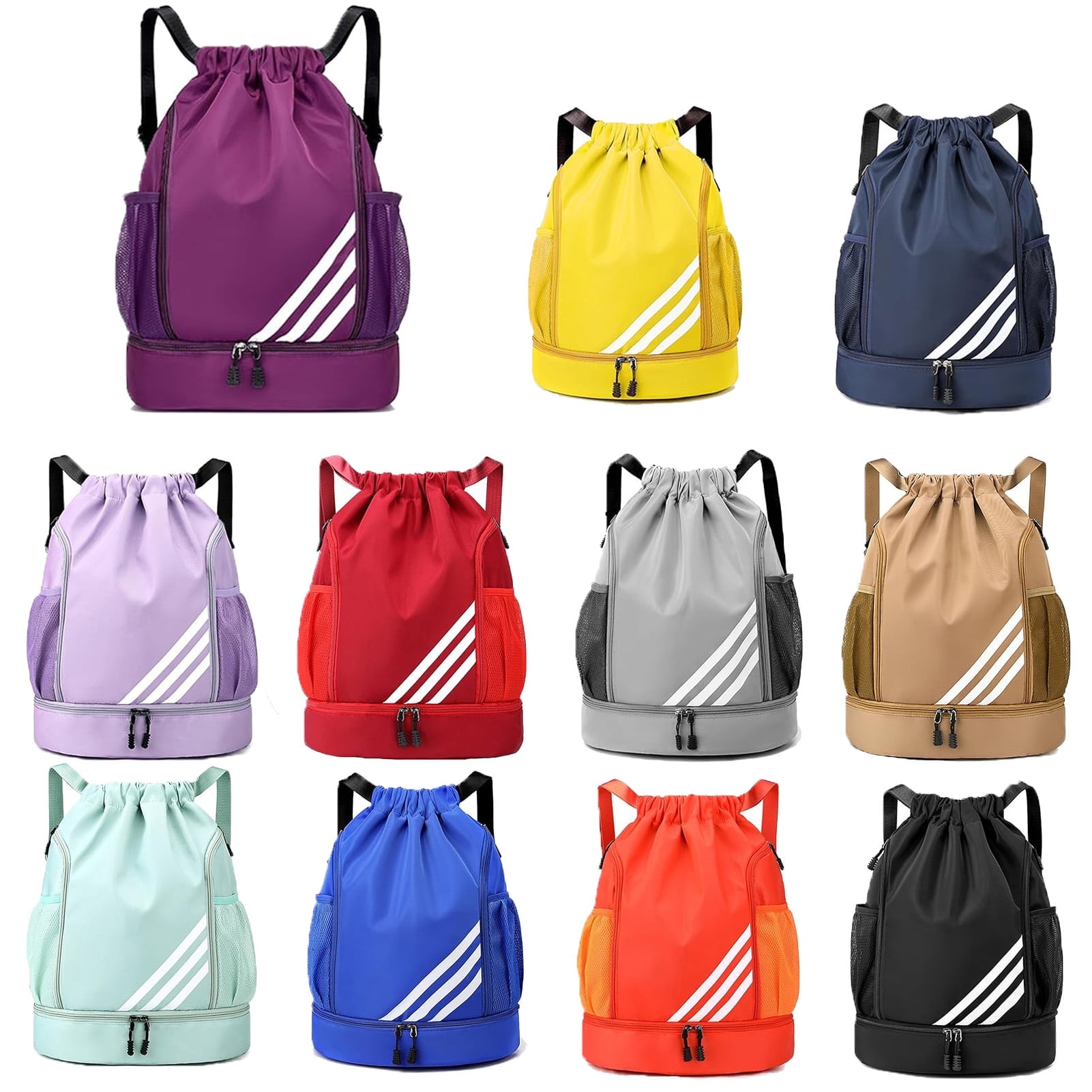 Fashion Sports Backpacks, Large Capacity Gym Bag, Drawstring Sports Bag ...