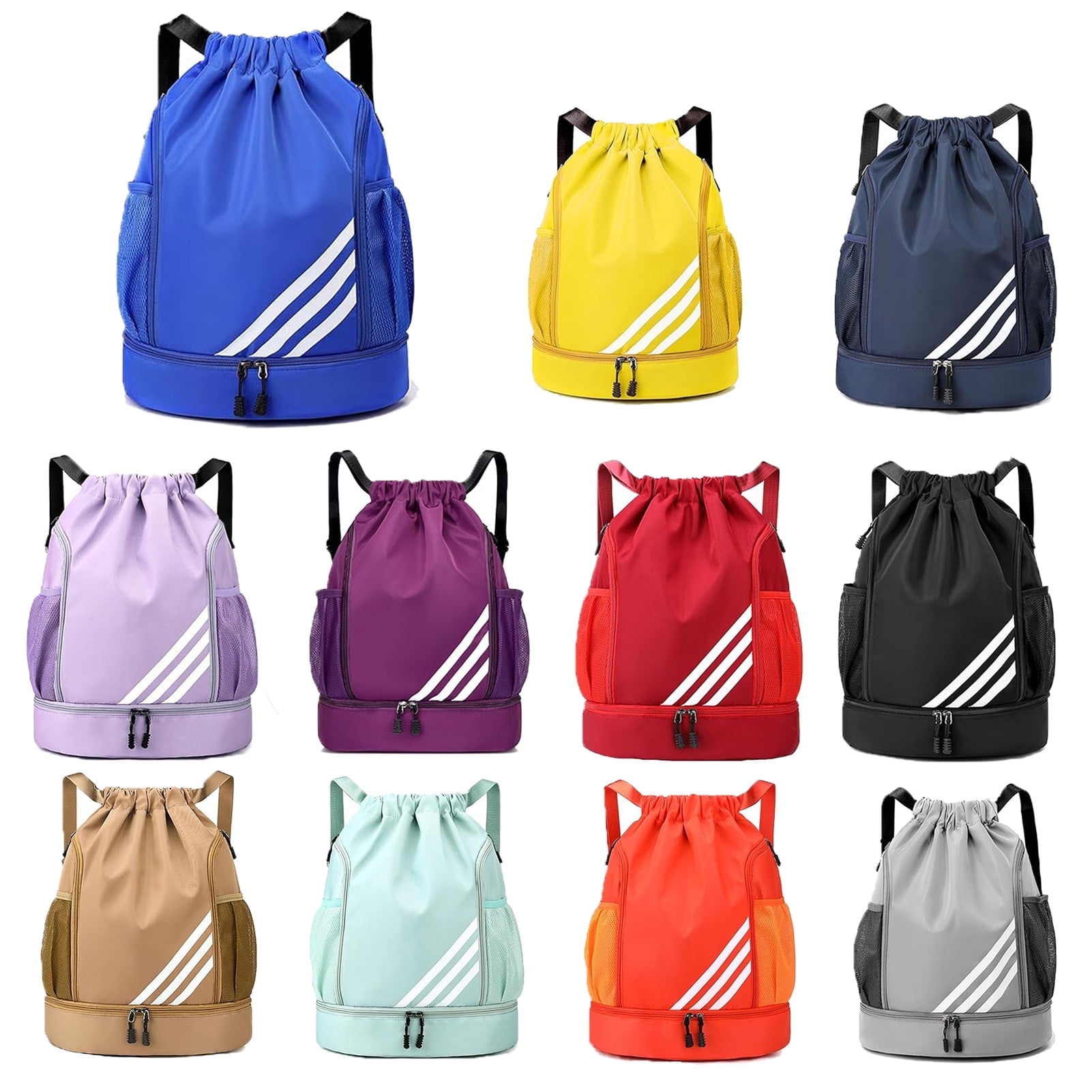 Fashion Sports Backpacks, Large Capacity Gym Bag, Drawstring Sports Bag ...