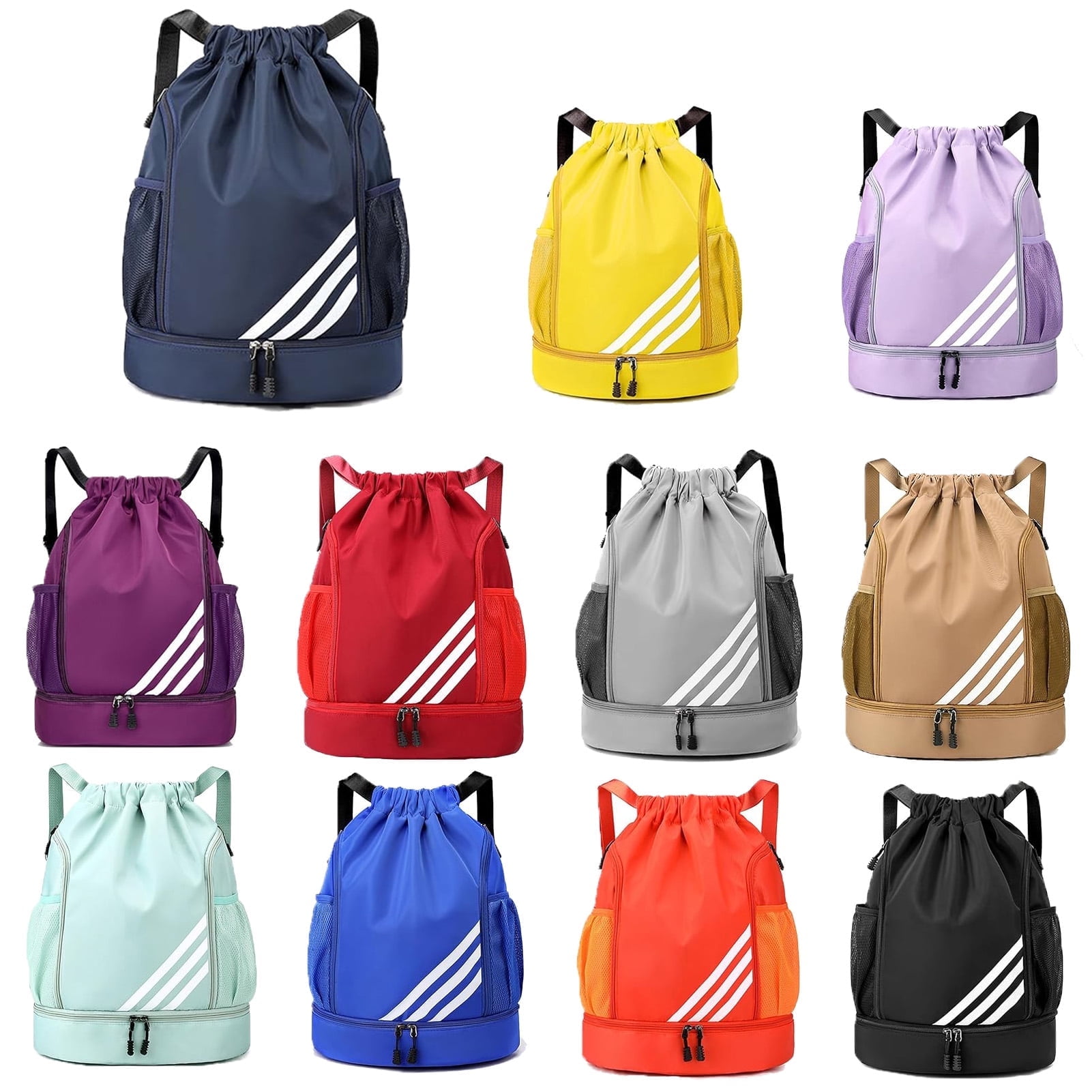 Fashion Sports Backpacks, Large Capacity Gym Bag, Drawstring Sports Bag ...
