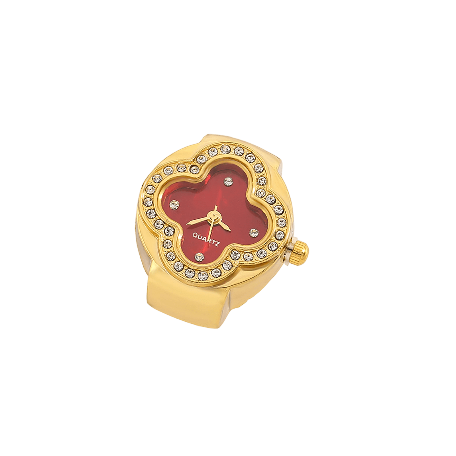 Fashion Square Ring Shape Watch, Personality Creative Retro Style ...