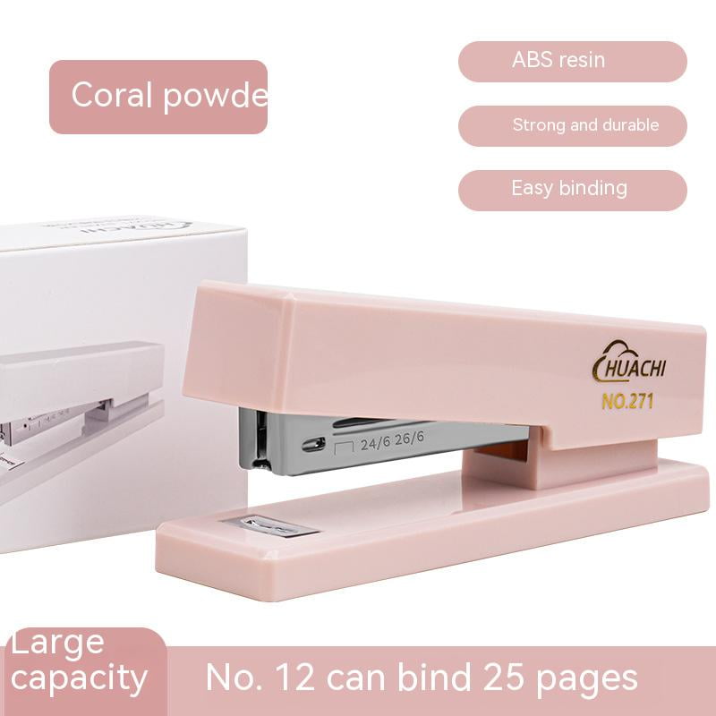 Fashion Stapler Desk Binding Binder Book Durable Paper Stapling Fashion ...