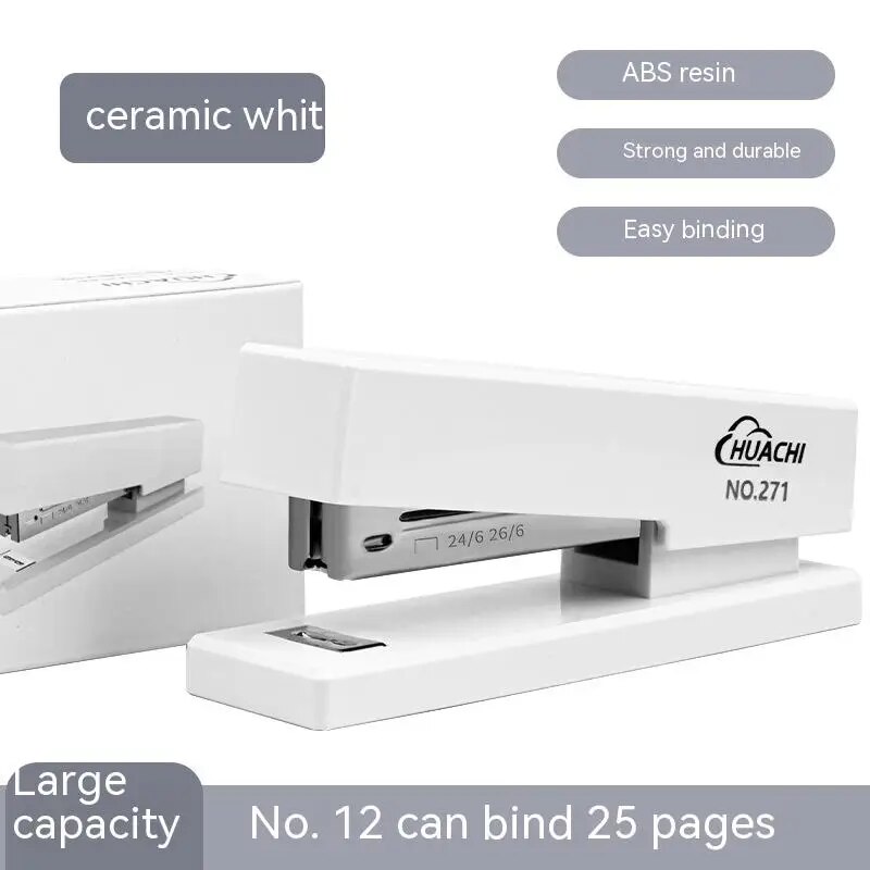 Fashion Stapler Desk Binding Binder Book Durable Paper Stapling Fashion ...