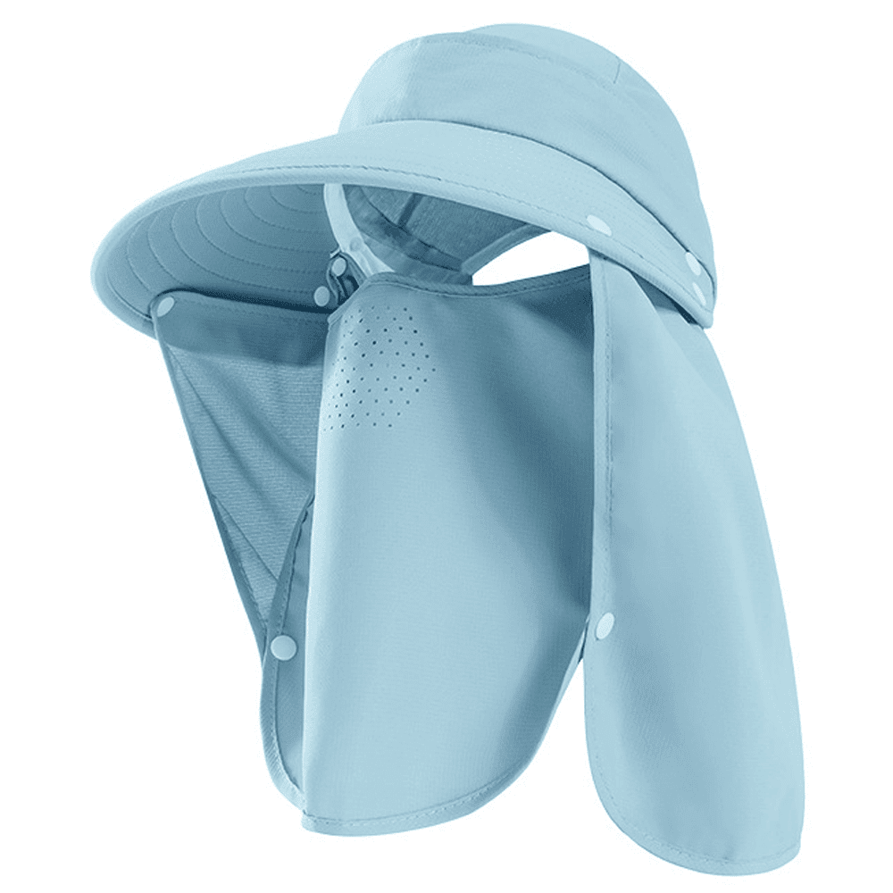 Fashion Summer Outdoor Sun Protection Fishing Cap Neck Face Flap Hat ...