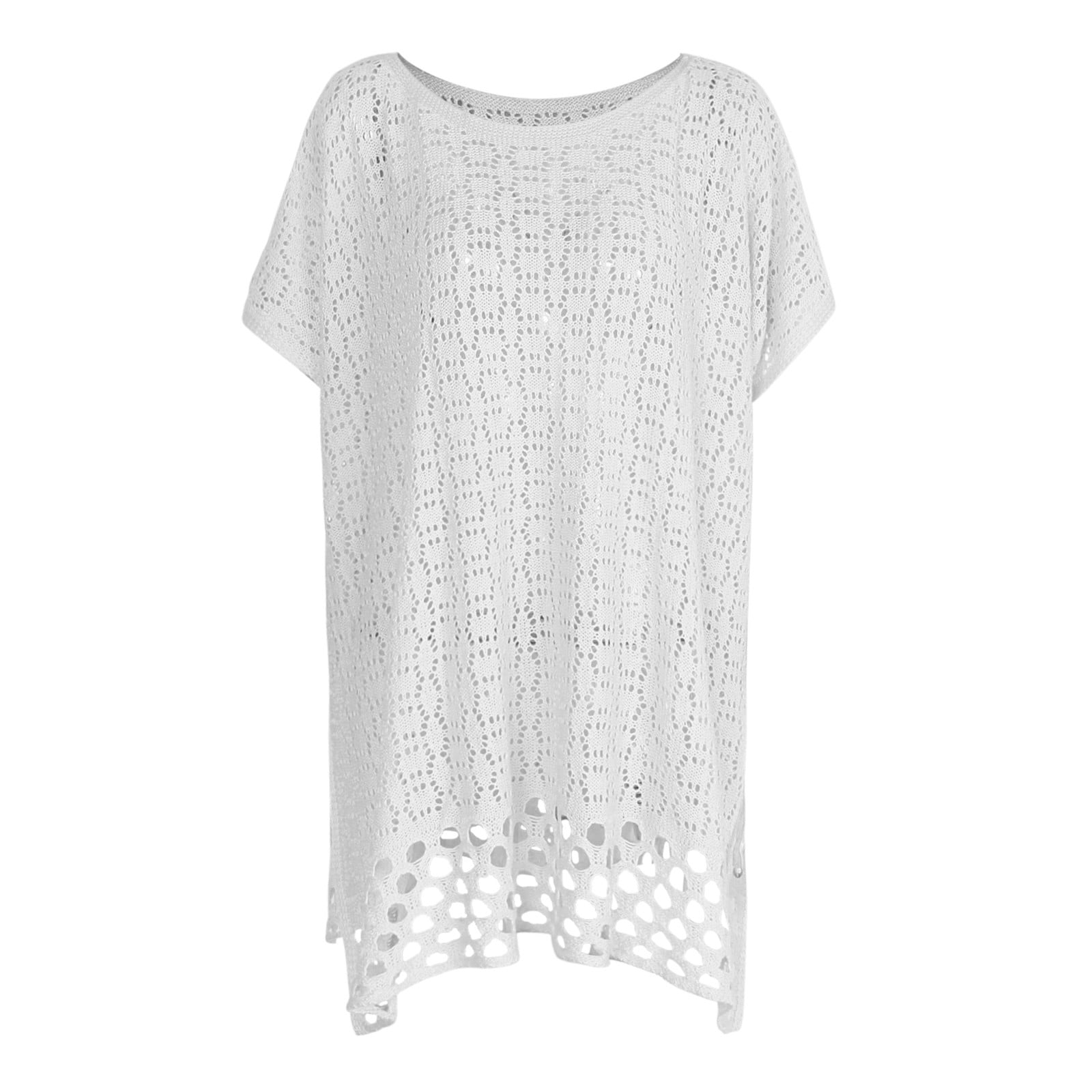Fashion Swimwear For Women Crochet Beach Dress Bikini Sexy Coverup Swimsuit Casual Soft Bathing