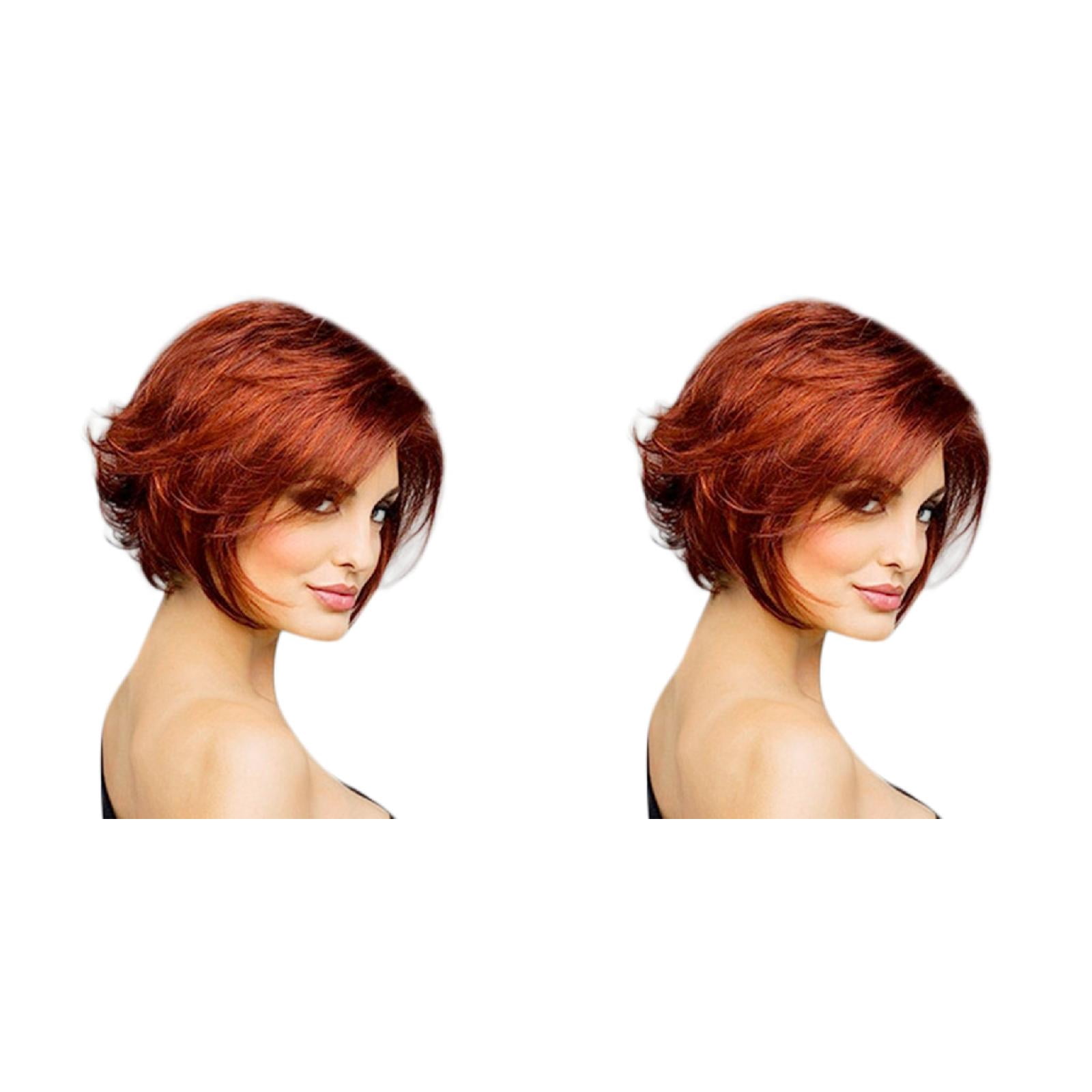 Fashion Synthetic Short Curly BoBo Brown Wig For Women New - Walmart.com
