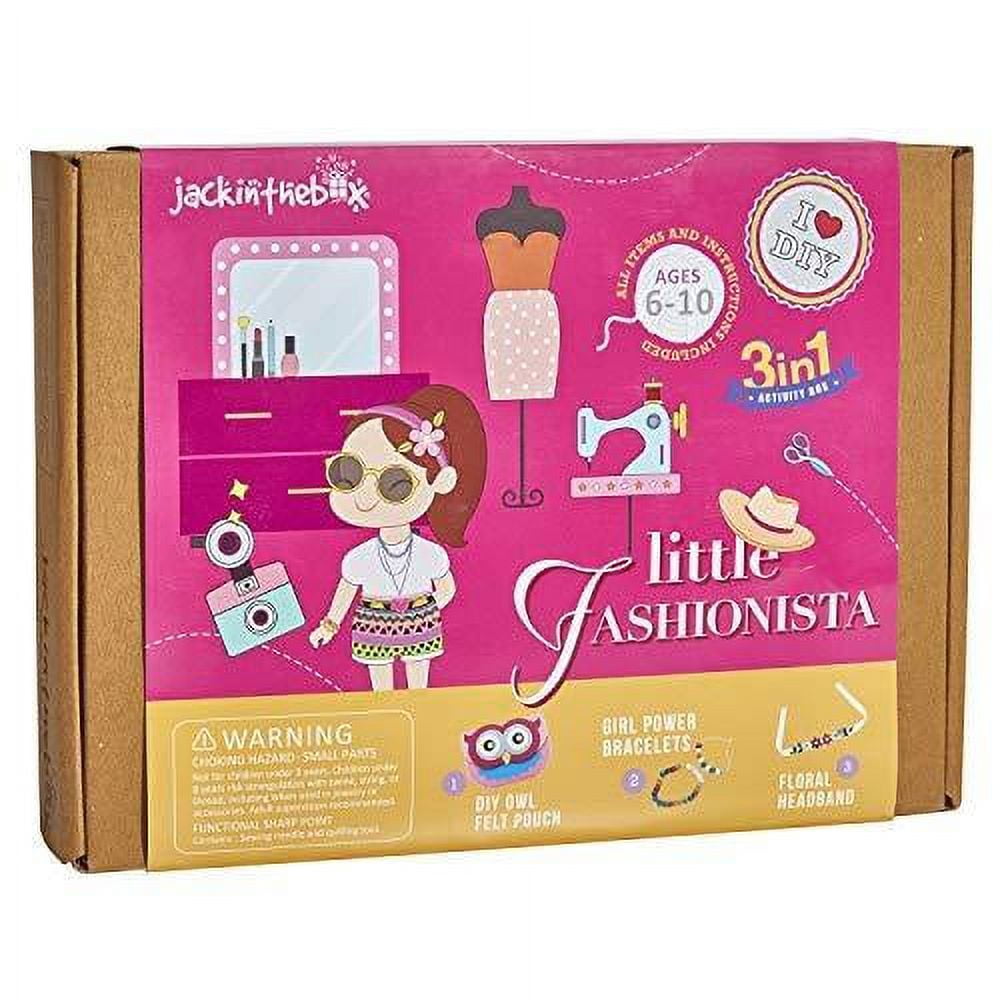 Fashion Themed Art and Craft Kit for Girls | 3 Activities-in-1 | Best ...