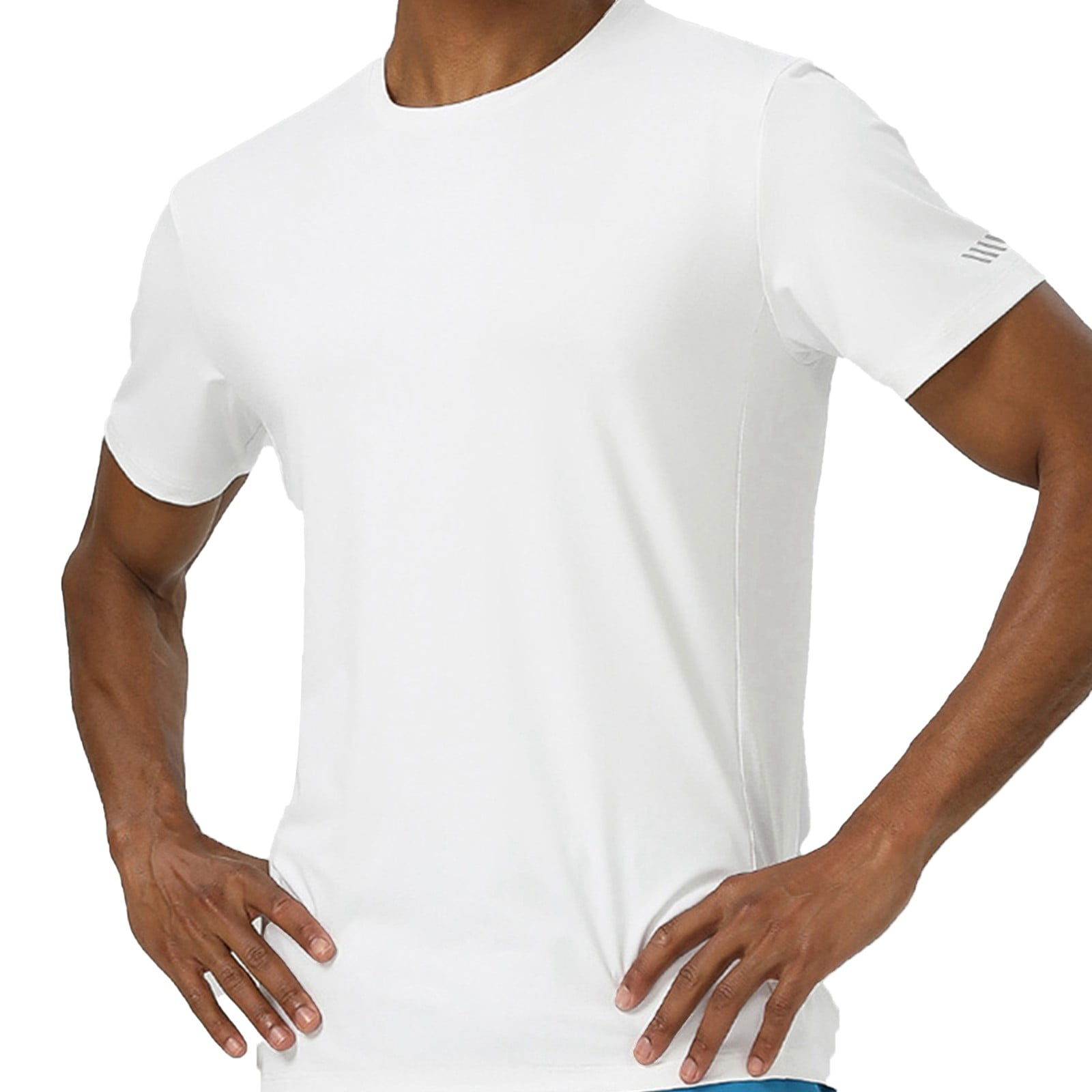 Fashion Top for Men - Men's Reflective Performance Athletic Tee ...
