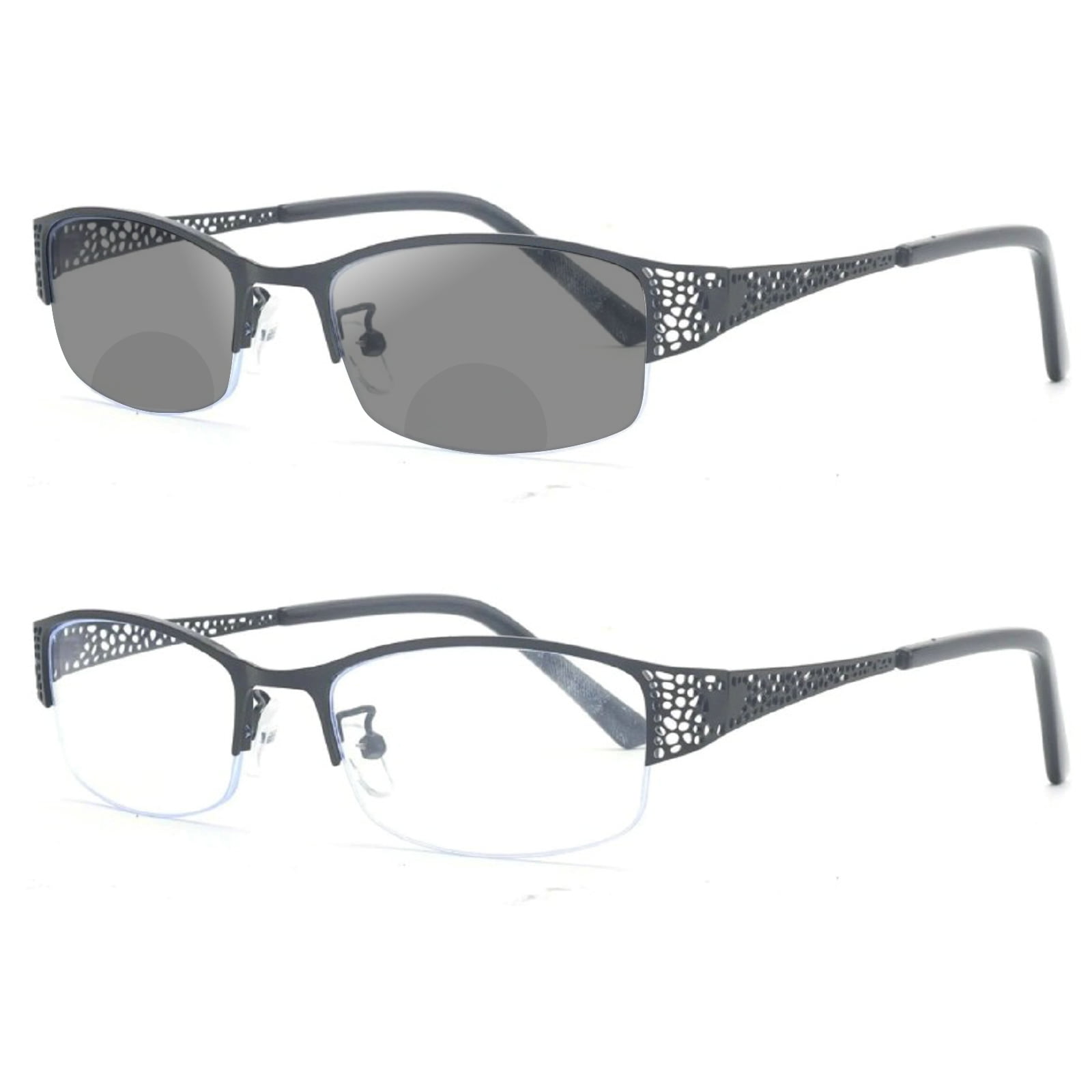 Fashion Transition Sunglasses Photochromic Bifocal Reading Glasses ...
