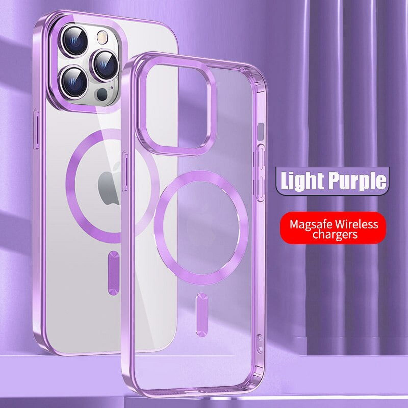 Fashion Transparent Magnetic Wireless Charging Case For Magsafe For ...