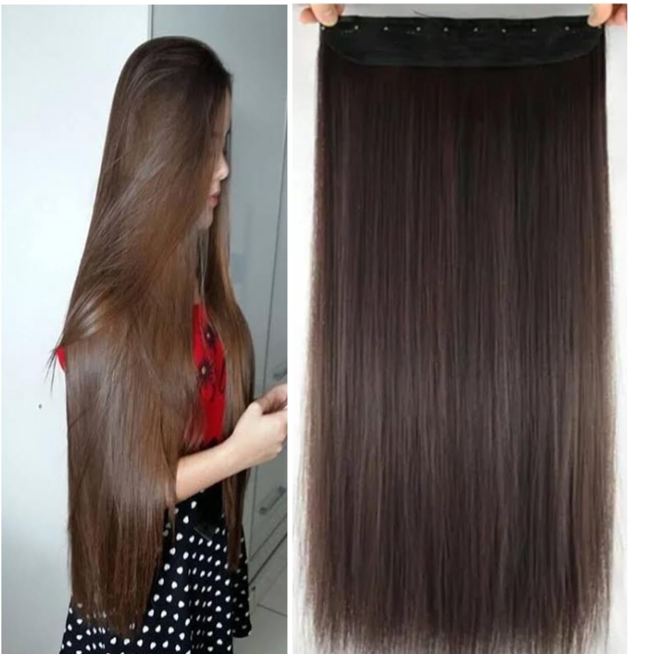 Fashion Trend Transform Your Hair with 28Inch 5 clip Synthetic ...