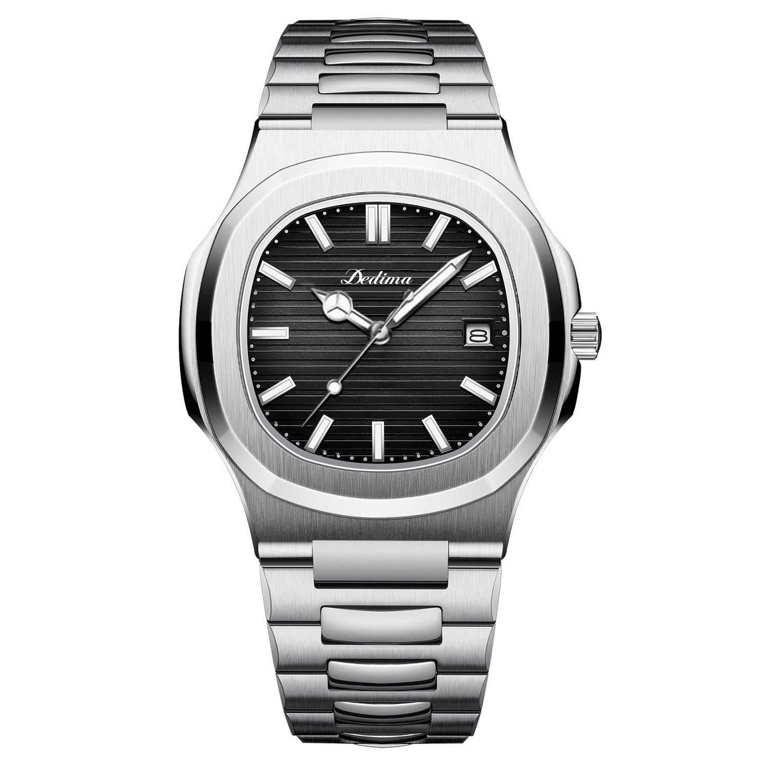 Fashion Trend Watch for Men Nautilus Steel Band Waterproof Luminous ...