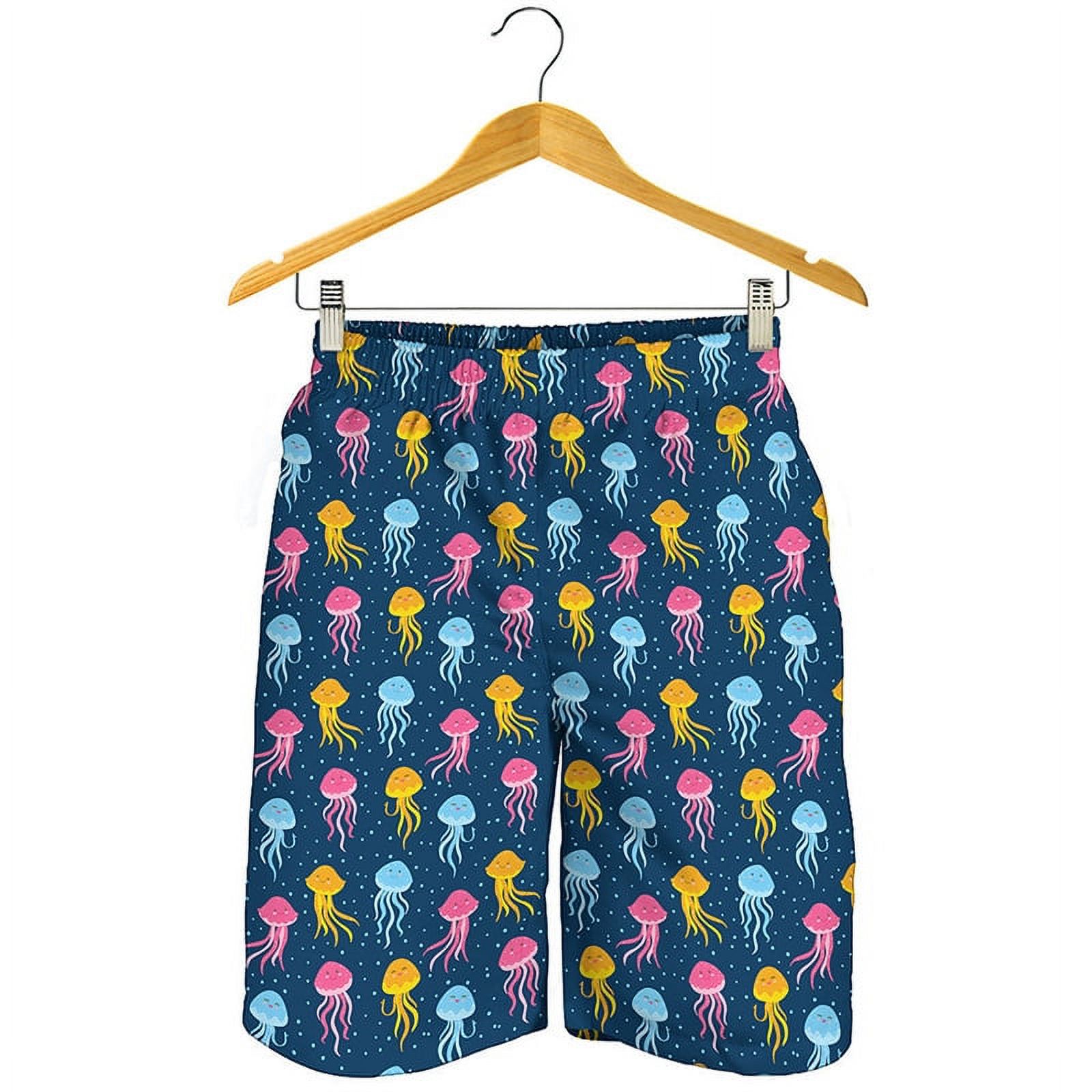 Fashion Tulip Floral Beach Shorts For Men 3D Printed Plants Flower ...