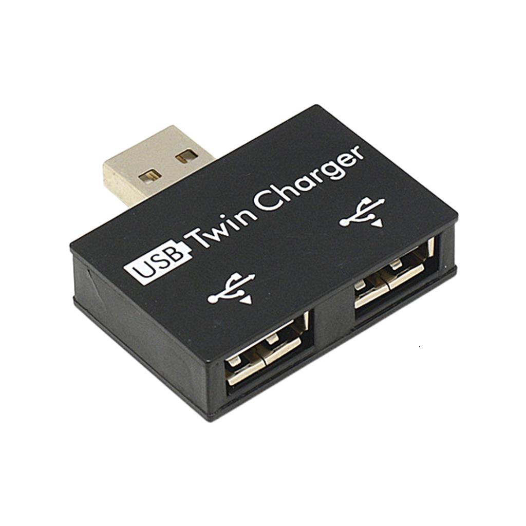 Fashion USB Hub 2 Ports USB 2.0 Splitter Adapter for P - Walmart.com