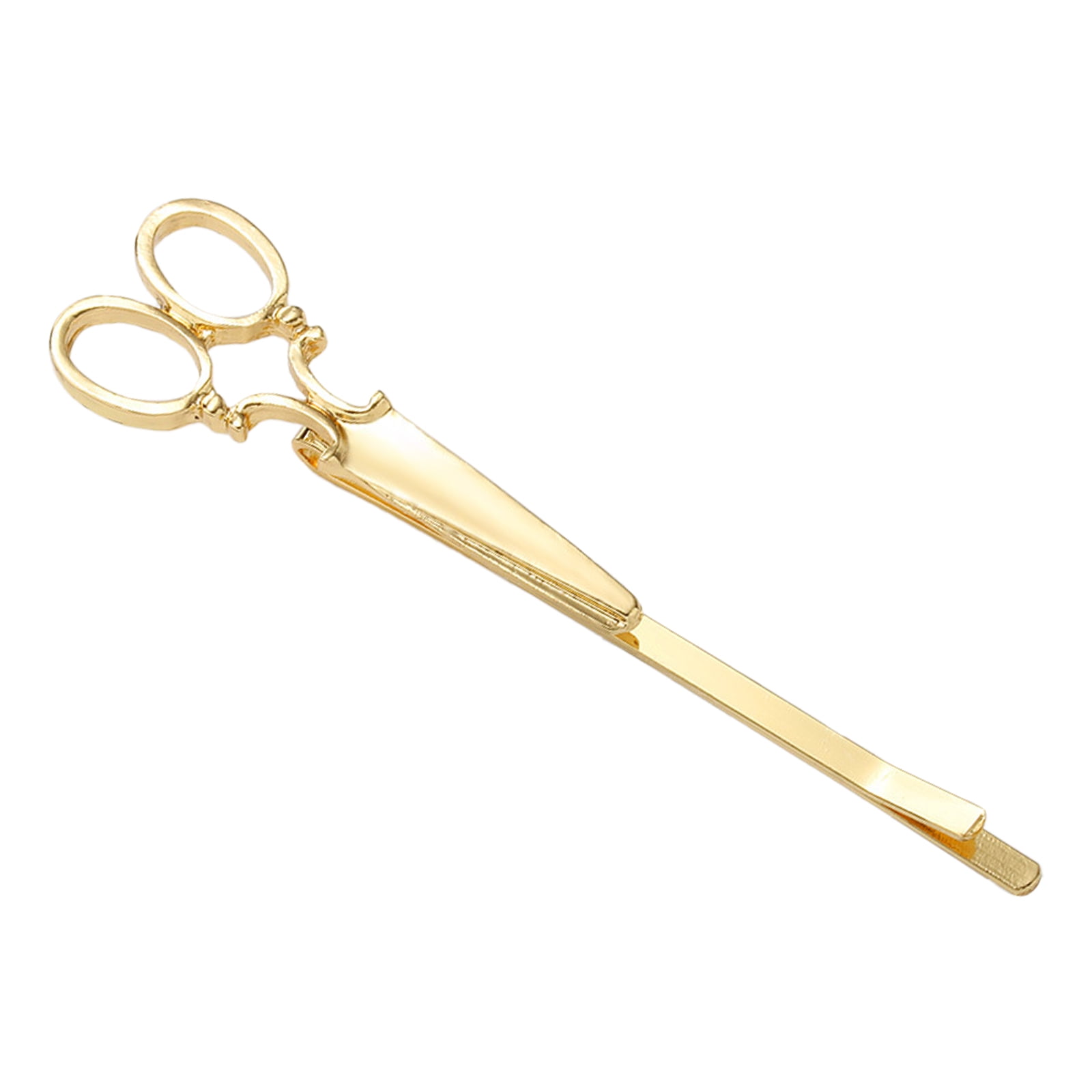 Fashion Vintage Gold Metal Scissors - Shaped Hairpins for Women ...
