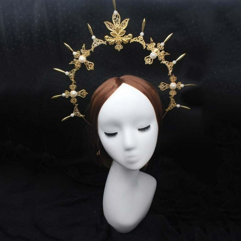 gothic wedding headpiece