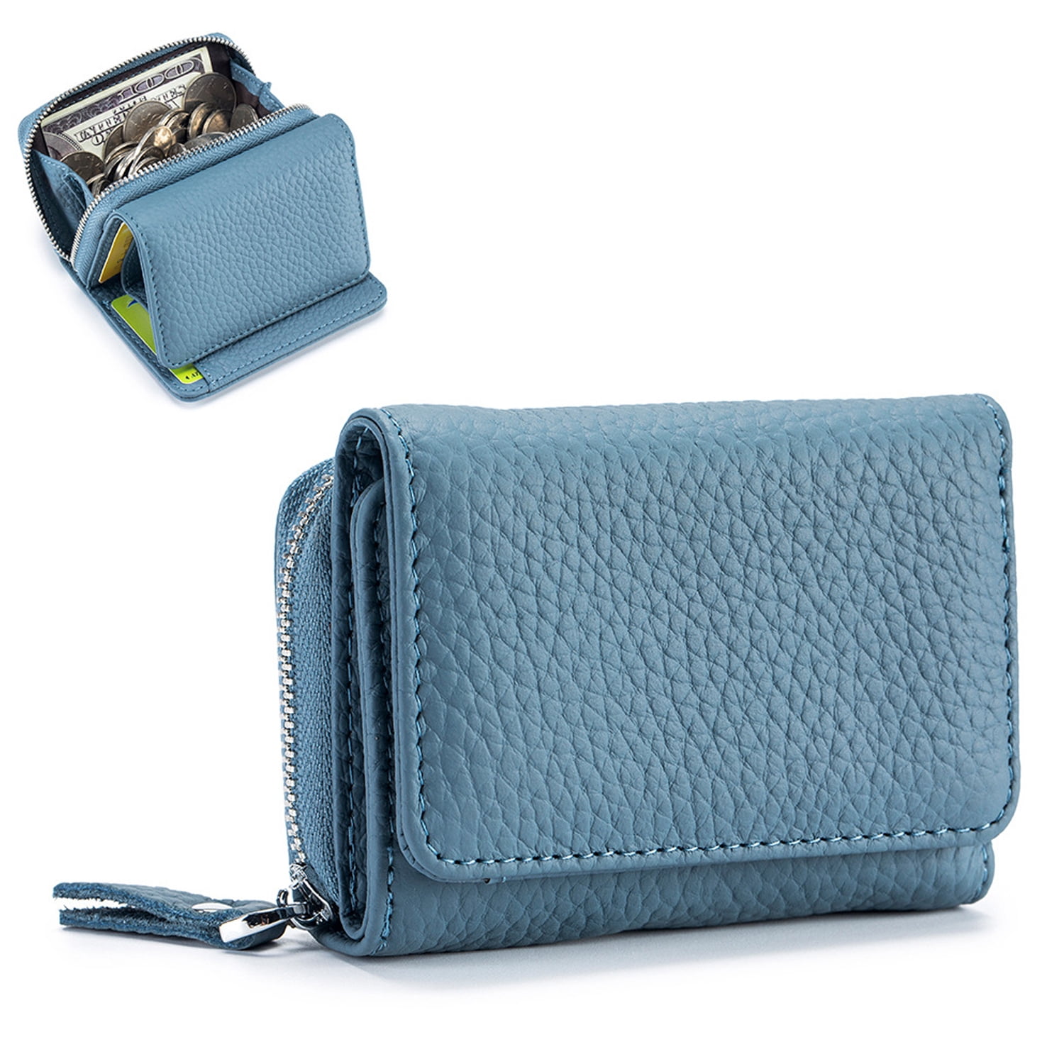 Fashion Wallet for Women RFID-Leather Wallet Pocket Wallet Hangbag for ...