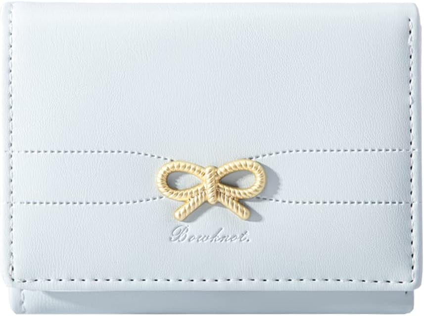 Fashion Wallets Girls Cute Coquette Bow Small Wallet Aesthetic Card ...