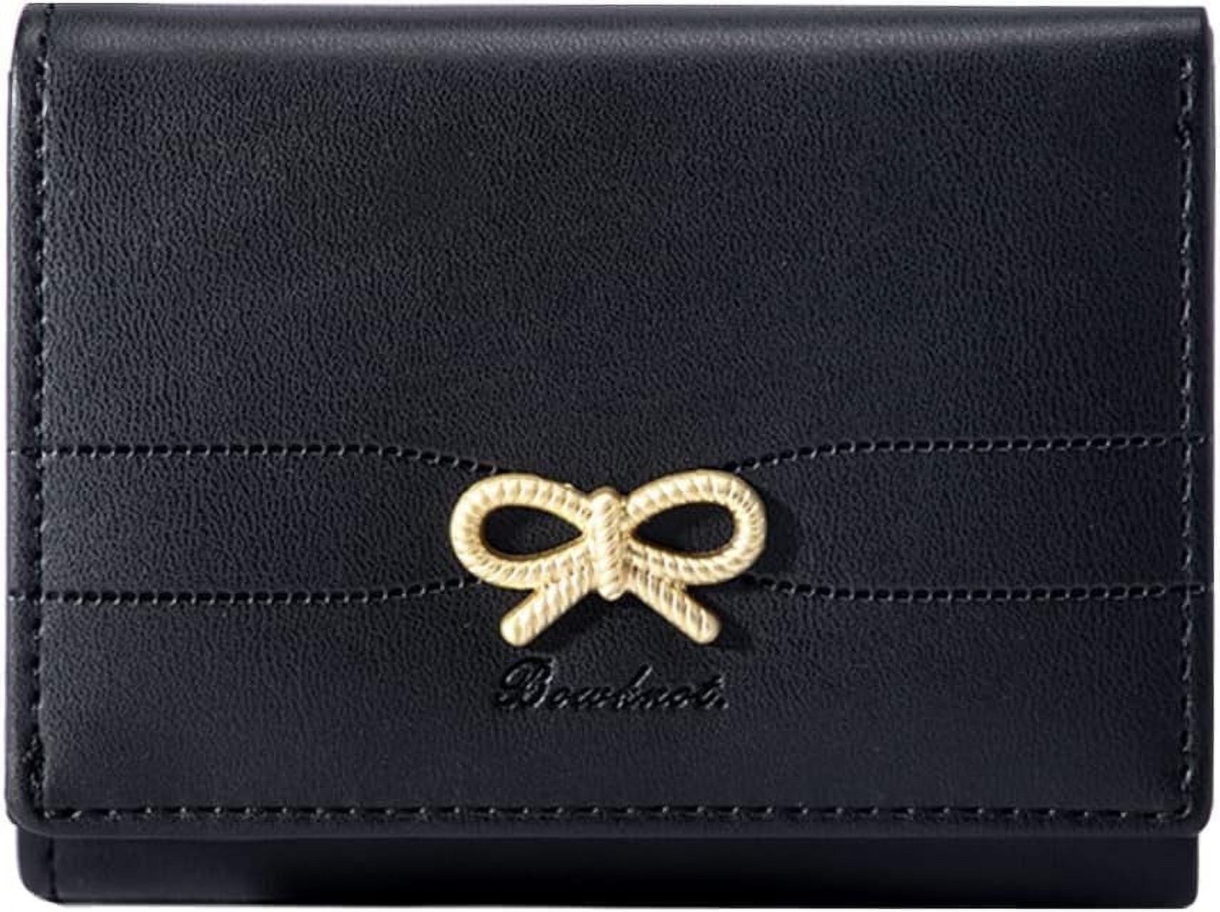 Fashion Wallets Girls Cute Coquette Bow Small Wallet Aesthetic Card ...