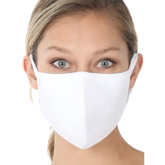 Fashion Washable Soft Cotton Adults Unisex One Size Face Covering Mask ...