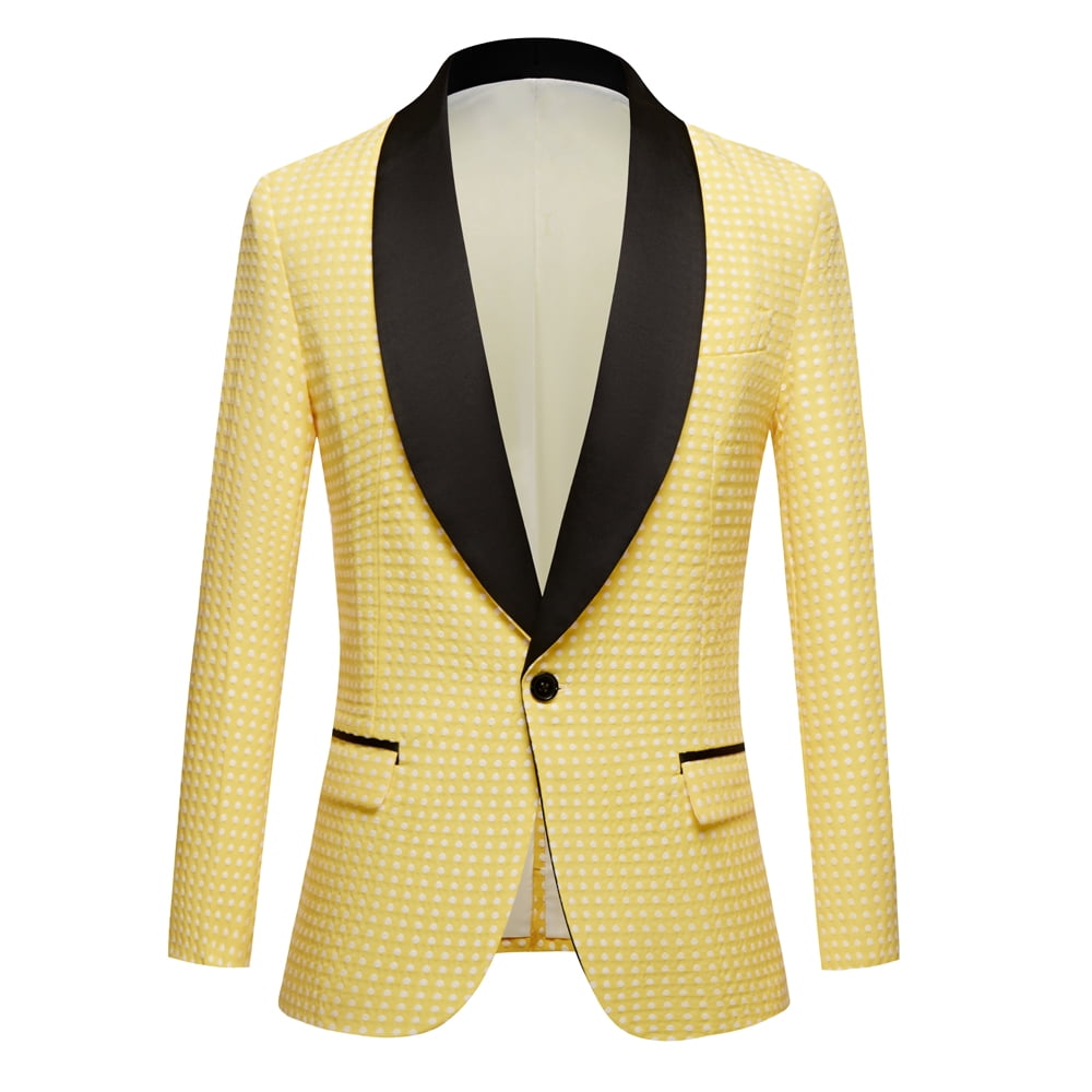 Fashion White Men Suits Shawl Lapel Wedding Groom Tuxedo Slim Fit ...