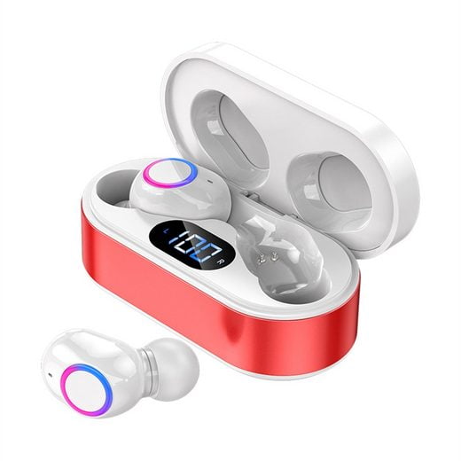 Fashion Wireless Digital Display Bluetooth Earphone Bluetooth Headphone ...