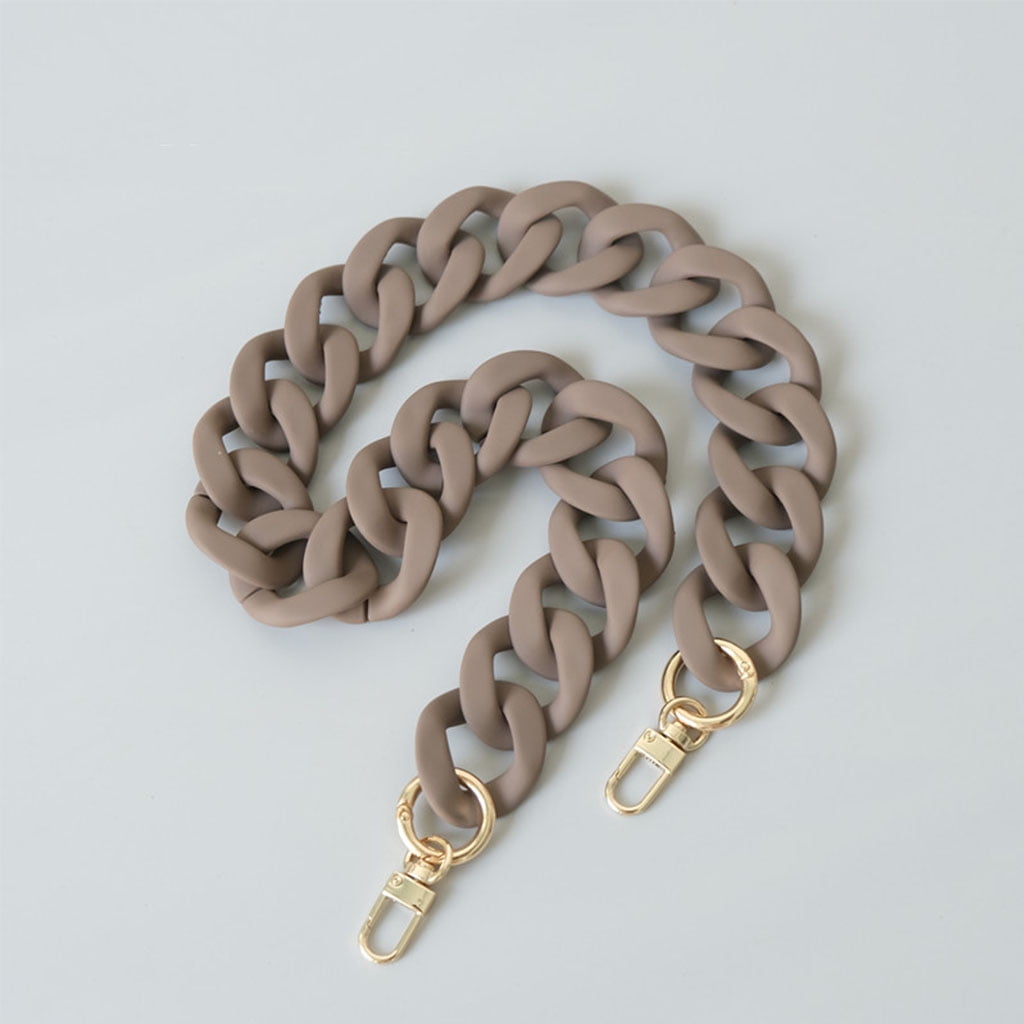 Fashion Woman Handbag Accessory Parts DIY Acrylic Bag Chain Strap ...