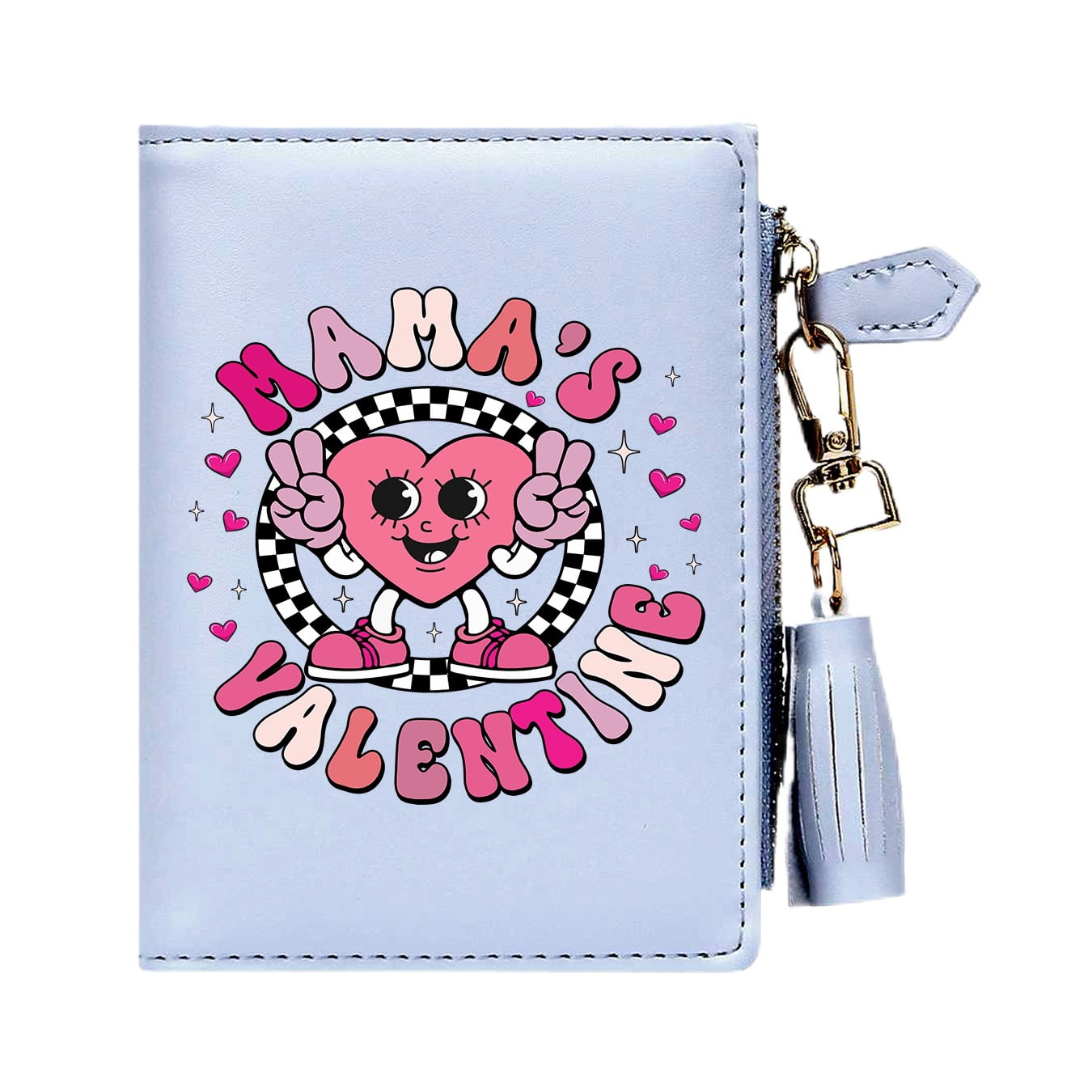Fashion Women Clutch Wallet Fashion Print Purse Soft PU Leather Durable ...